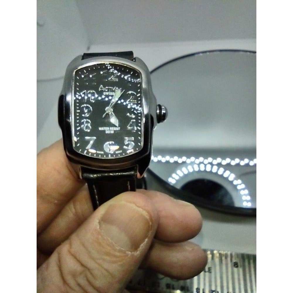 Activa Swiss Watch - Black Face - 30 Meters - # 495494 - Gem